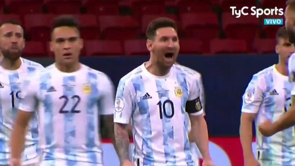 Bailá ahora, bailá ahora: la encendida dedicatoria de Messi en plenos ...