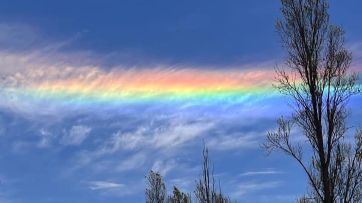 Nubes de colores en la región: de qué se trata el fenómeno que apareció ...