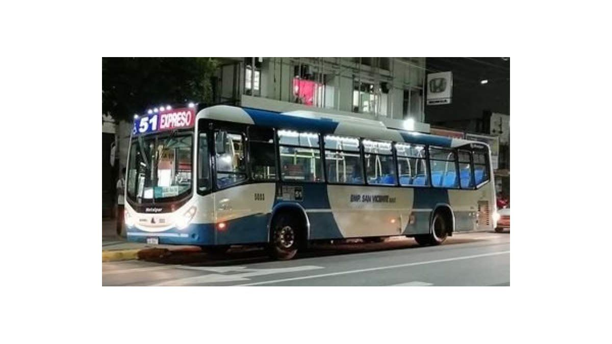 Extienden el recorrido y cambian los horarios de la línea 51 Expreso