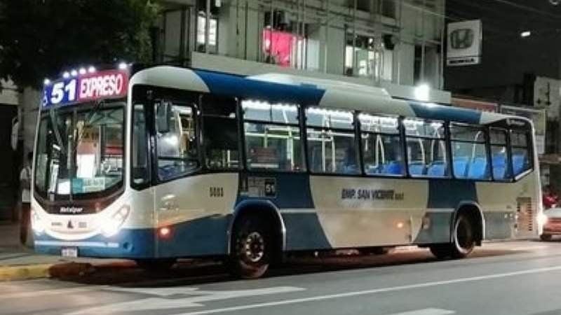 Extienden el recorrido y cambian los horarios de la línea 51 Expreso