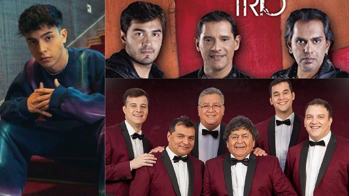 Los Palmeras, Los Nocheros y Rusher King en Cañuelas en la Fiesta del ...