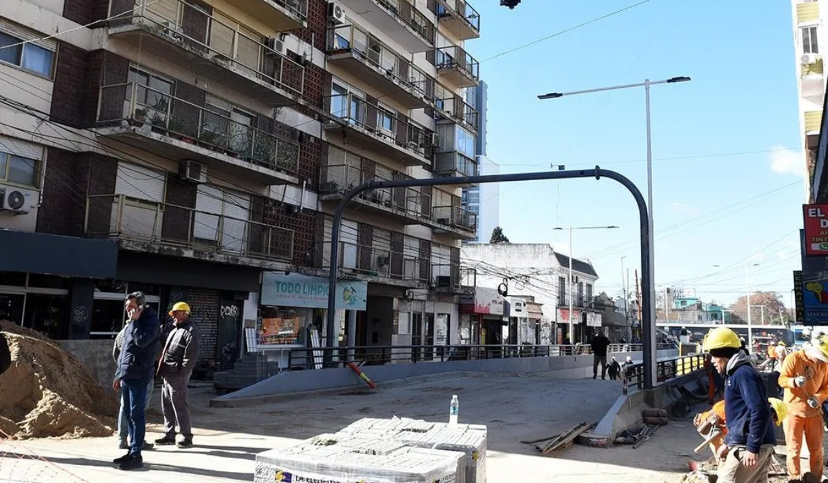 Lomas: inauguran el paso bajo nivel de Loria - Ayacucho