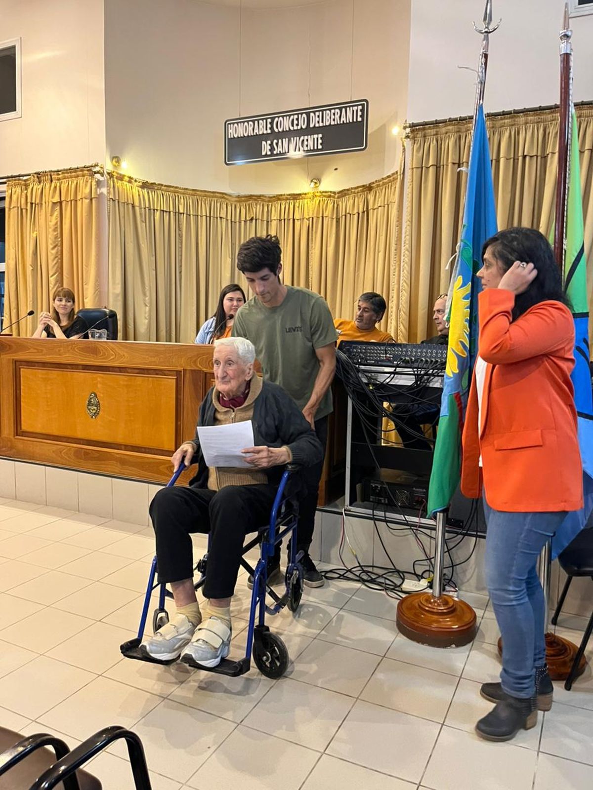La emoción de Rafael Ceragioli en su homenaje: Estén unidos por el bien de San Vicente