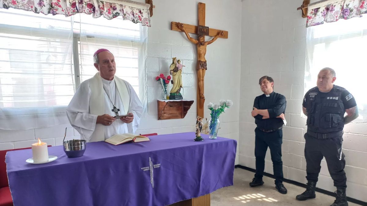 Lomas de Zamora: inauguraron una capilla en la Unidad Carcelaria N°58