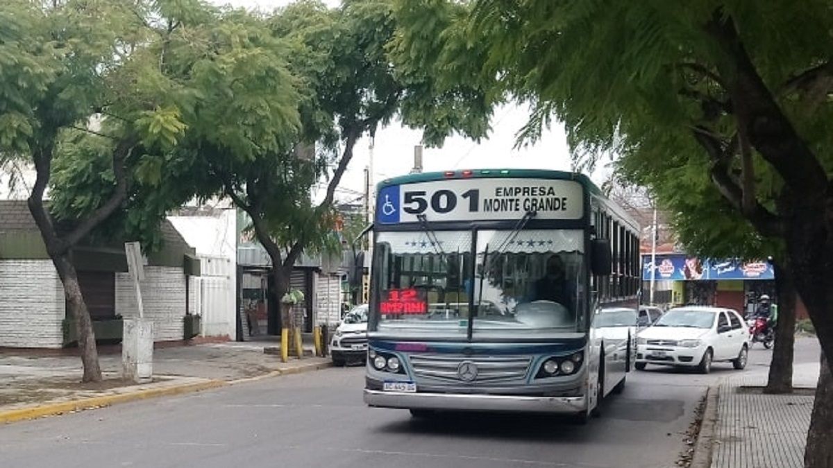 Monte Grande: cambia el recorrido de un ramal de la línea 501
