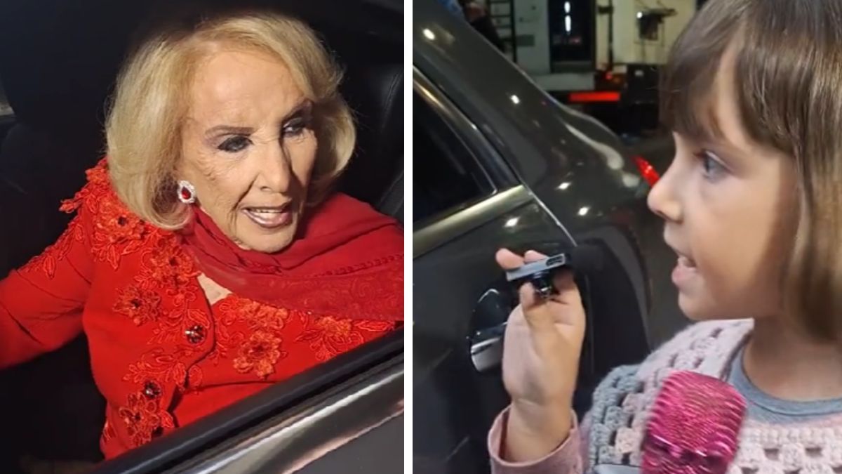 La mini periodista de Monte Grande entrevistó a Mirtha Legrand: Cumplí ...