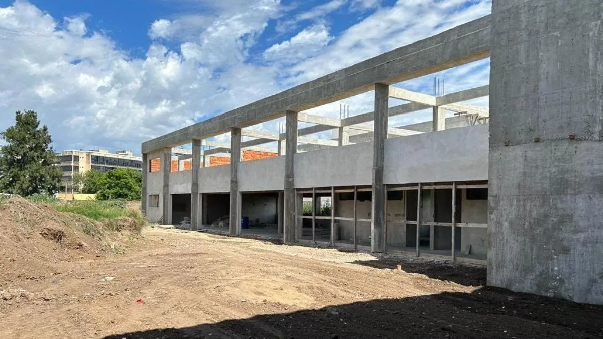 Realizan obras de ampliación en el Polo Educativo de Lomas