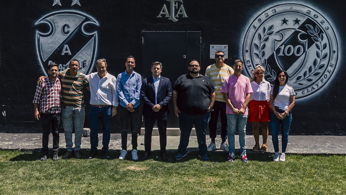 Avanzan las obras en el Club Claypole: sumarán nuevas disciplinas