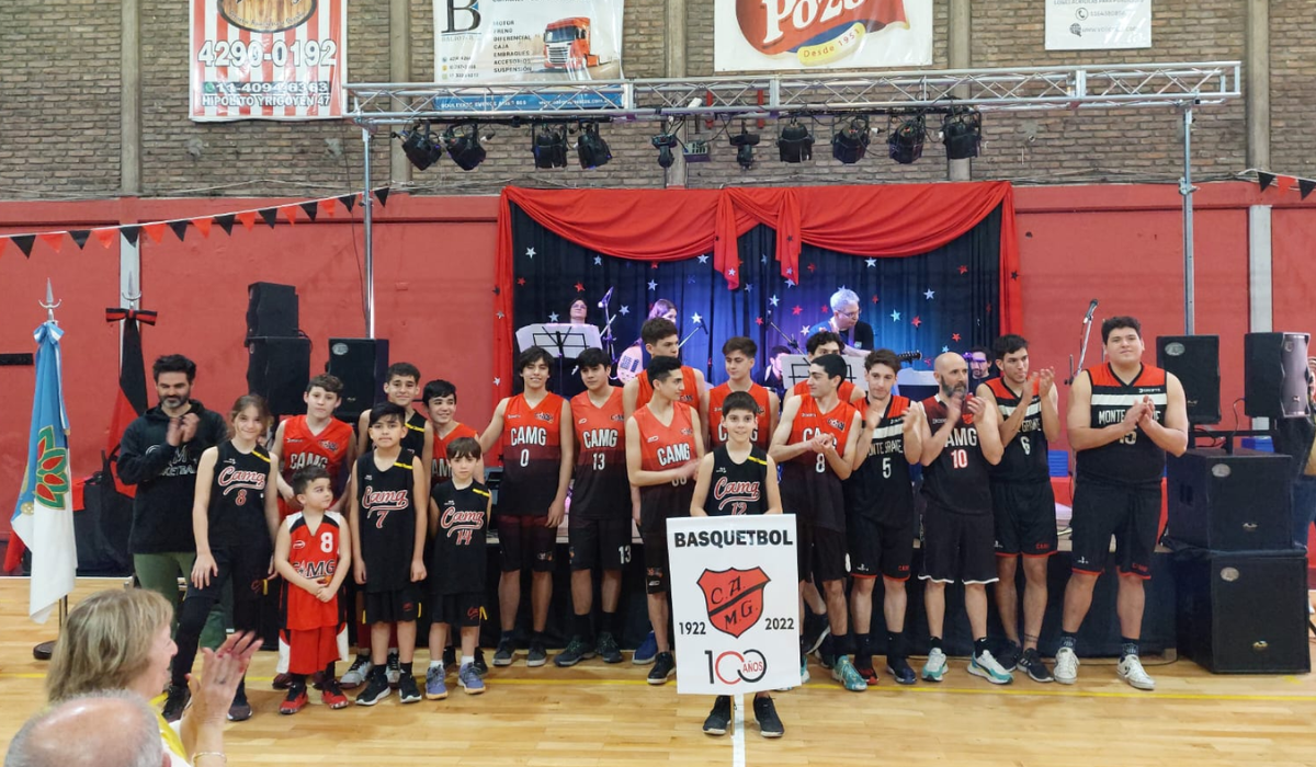 El Club Atlético Monte Grande celebra su centenario