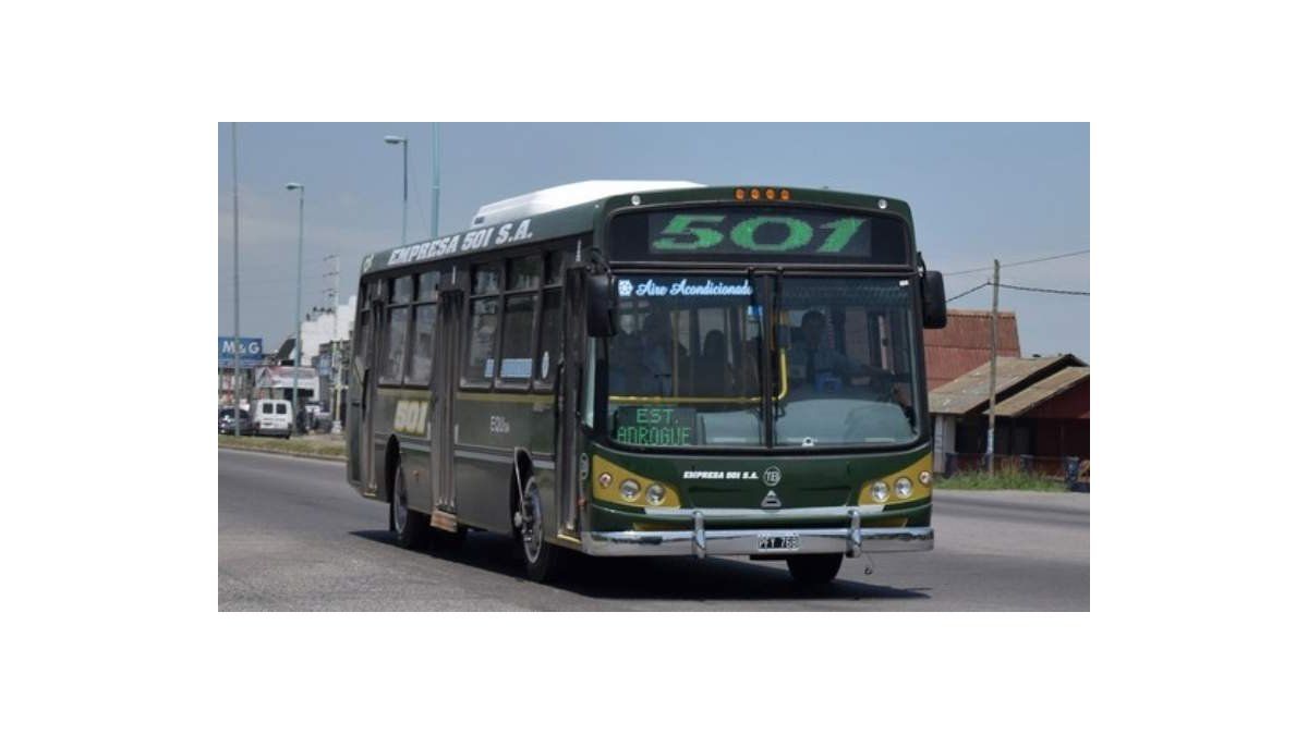 Cambios en el recorrido de la línea 501