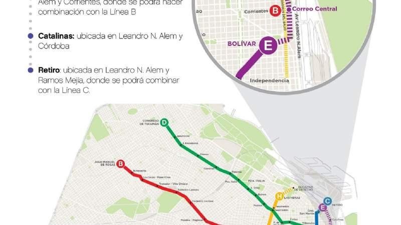 Inaugurarán nuevas y modernas estaciones de subte en la Ciudad de ...