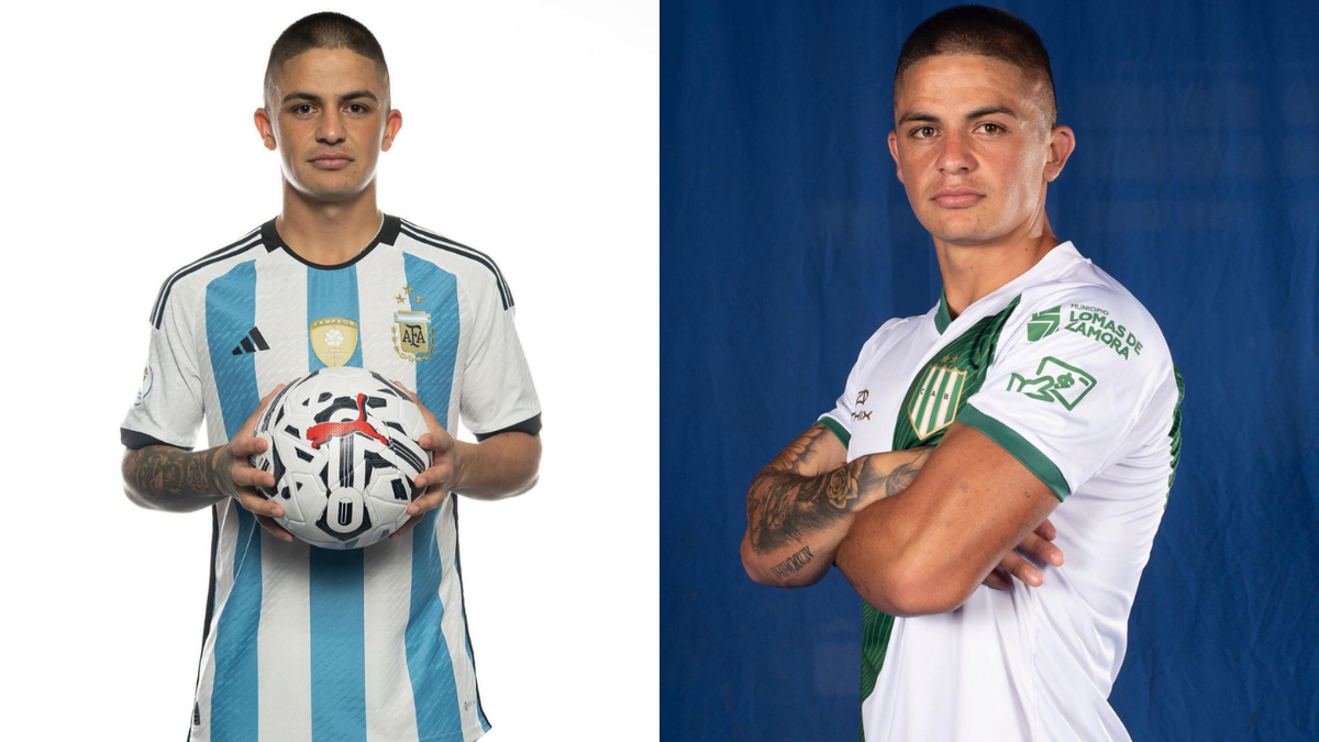 Aaron Quirós, el futbolista de Monte Grande que forma parte de la ...