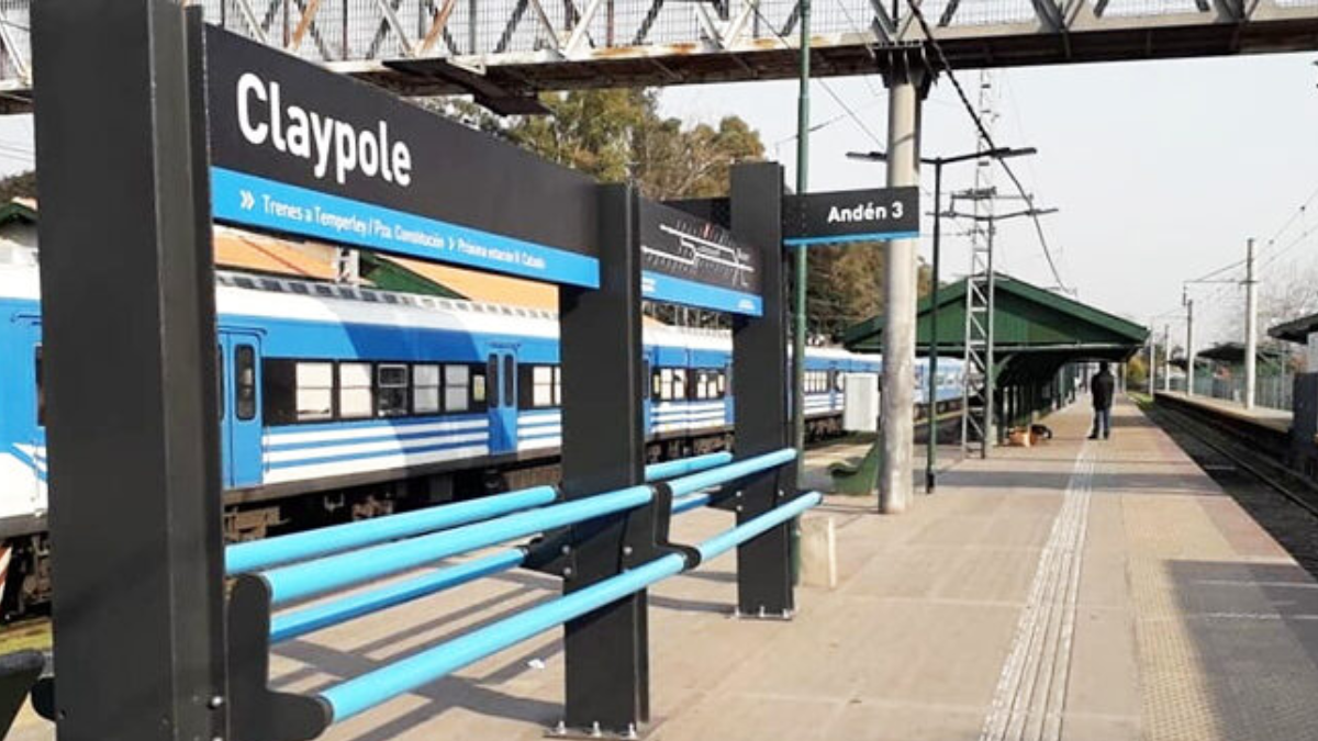 Un joven murió arrollado por el Tren Roca en Claypole