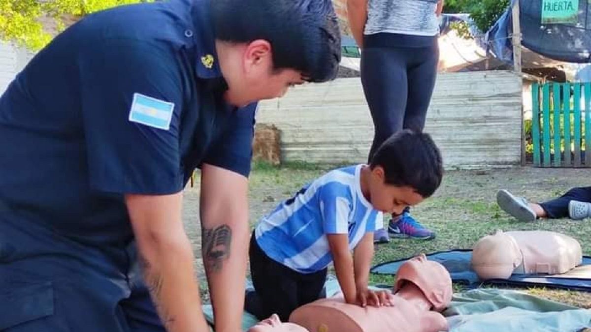 Bomberos dictarán clases de RCP gratis en Monte Grande