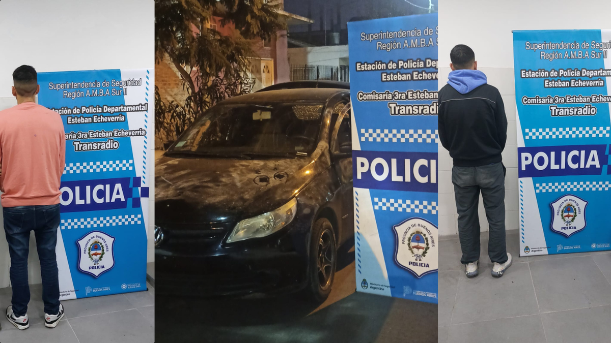 Esteban Echeverría: atropellaron a un policía y un vecino cuando huían en un auto robado