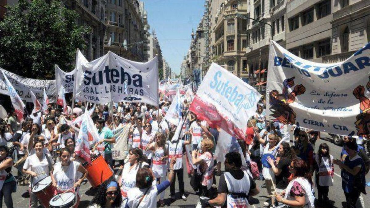 Comenzó El Paro Docente En Todo El País