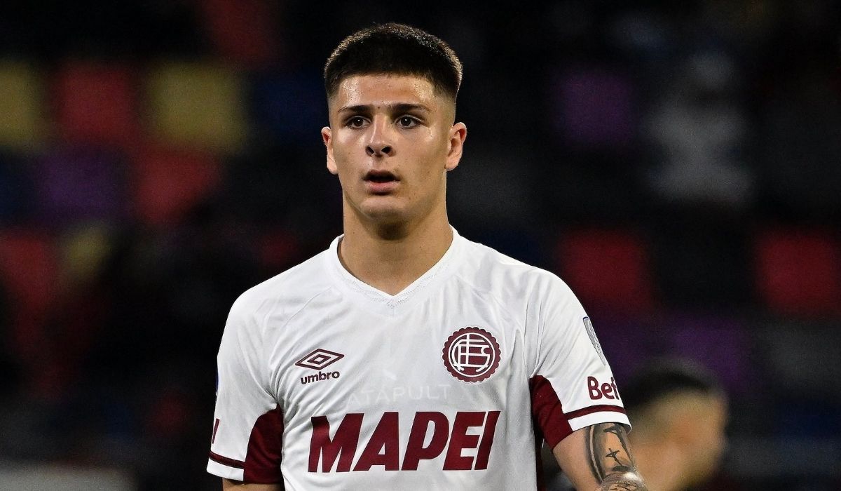 Con 17 años, Thomás de Martis hizo su debut en Lanús por Copa Sudamericana