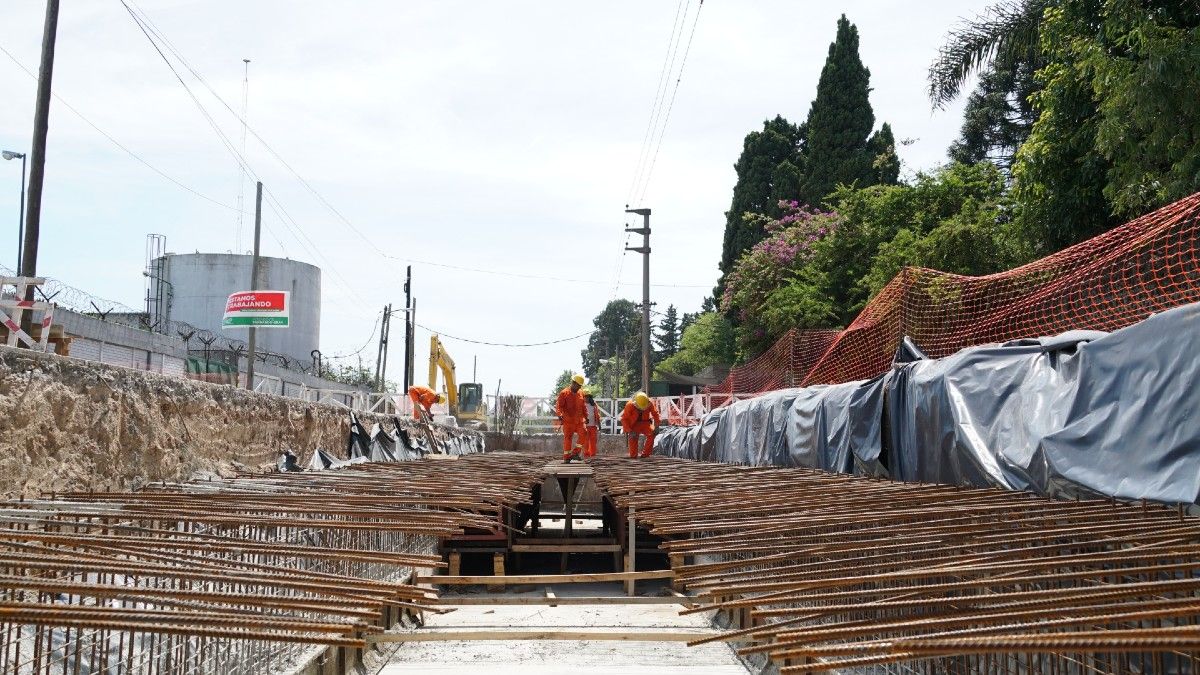 9 de Abril: continúa la construcción de nuevo sistema hídrico en la ...