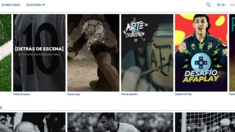 ¿Qué es AFA Play, el netflix de la selección argentina?