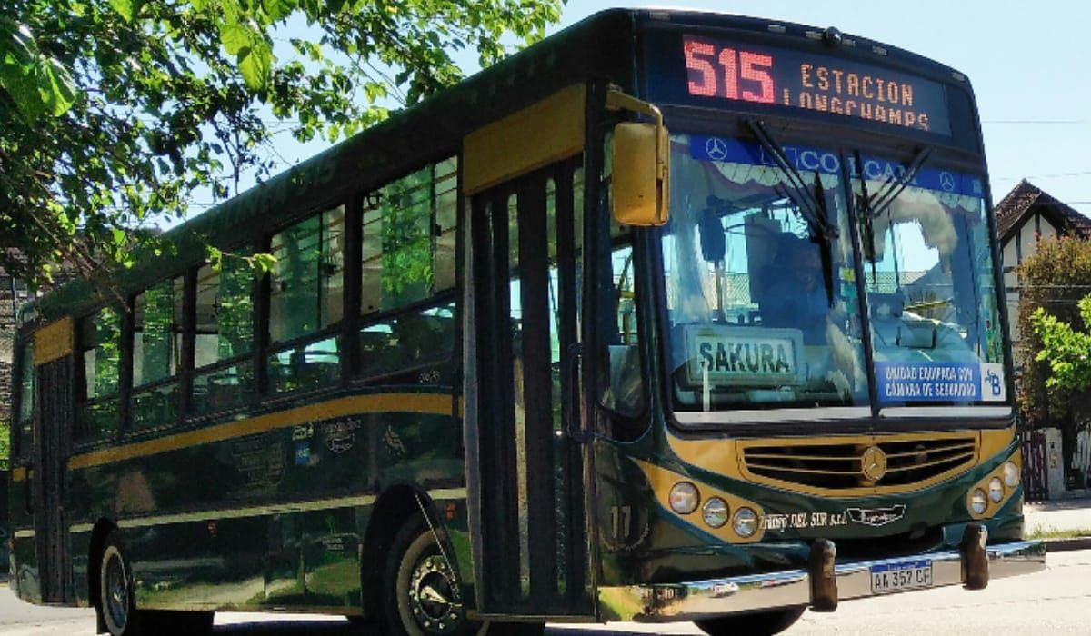 Almirante Brown: cambio de recorrido un ramal de la Línea 515