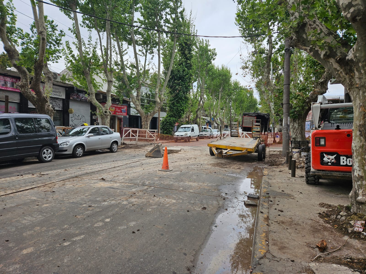 Monte Grande: un tramo de la calle Arana está cerrado al tránsito por obras