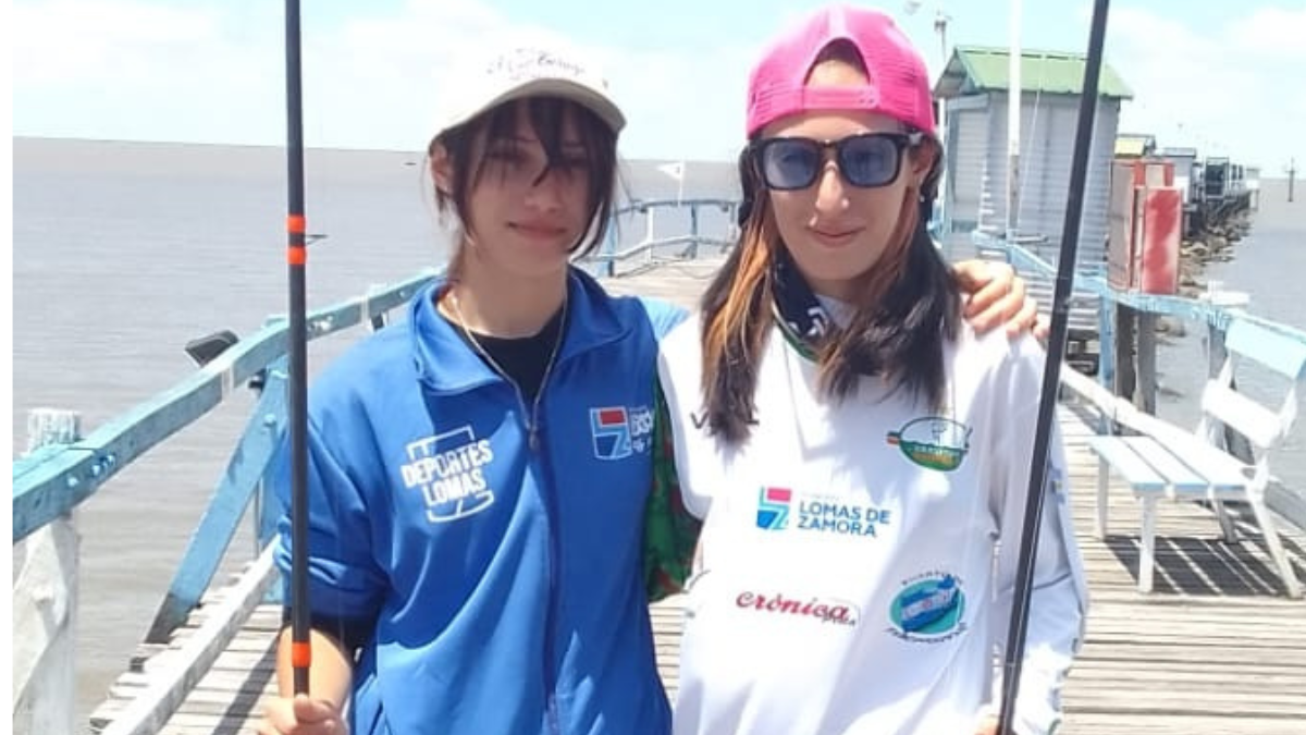 Dos hermanas de Lomas se destacan en la pesca deportiva y clasificaron ...