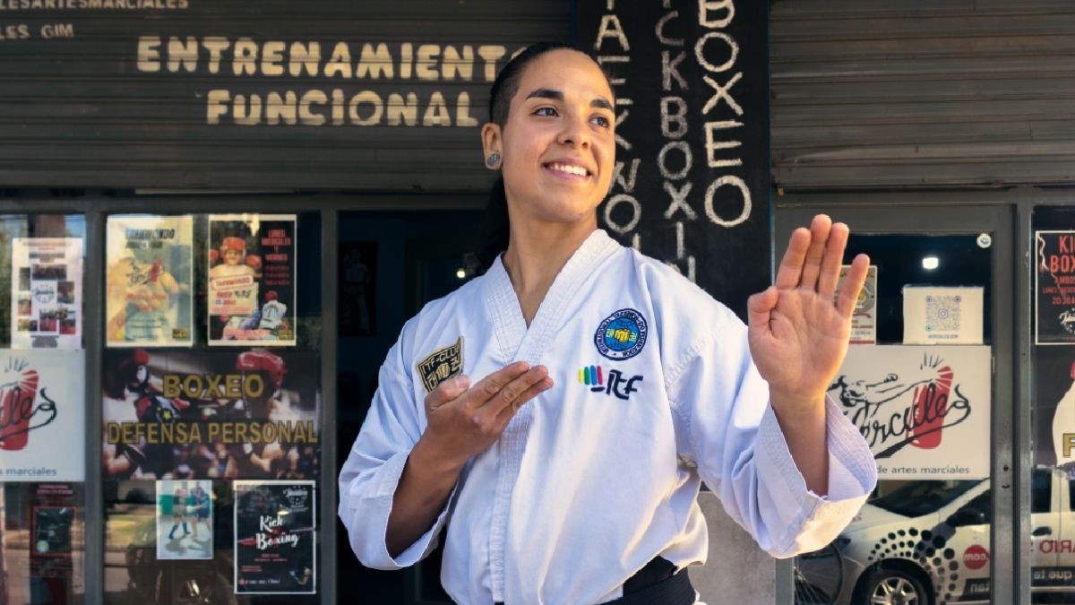 Una vecina de Monte Grande participará del Mundial de Taekwondo ITF