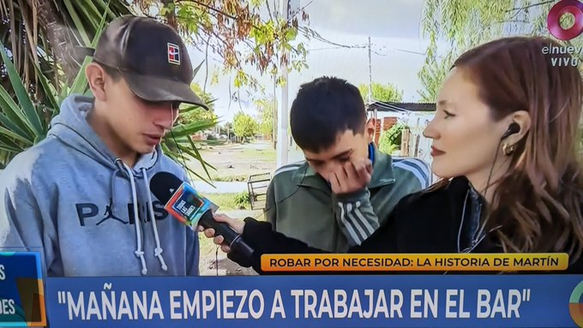 Un comerciante redujo a un ladrón de 15 años y le ofreció empleo para ...