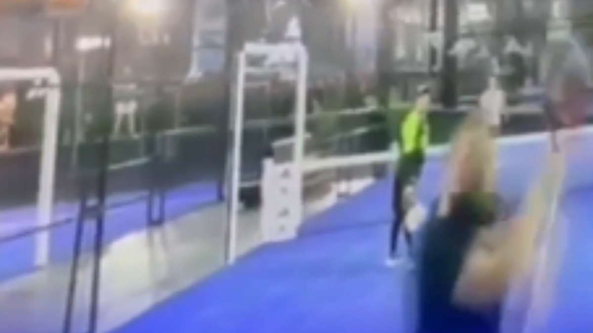 Accidente en Lasaigues Pádel Canning: un vidrio se desplomó sobre un ...